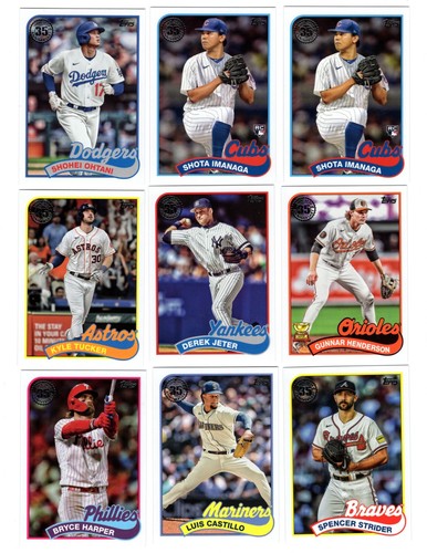 2024 Topps Series 2 1989 Topps Baseball Inserts You Pick QTY | eBay