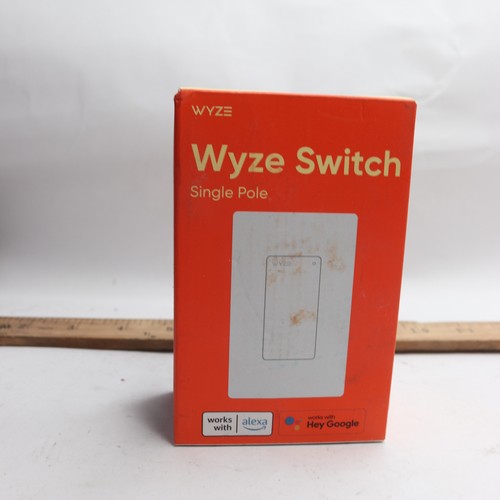 Wyze Smart Programmable Touch and Push Button Light Switch White 15 Amp ...
