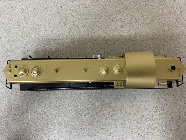 Lionel 6-8359 GM Special Anniversary Gold Chessie Gp7 Diesel Locomotive ...