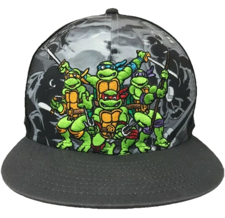 TMNT Era 9fifty Black hat Teenage Mutant Ninja Turtle… - Gem