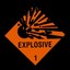 6x Explosive Self Adhesive Sticker - 100x100mm | eBay