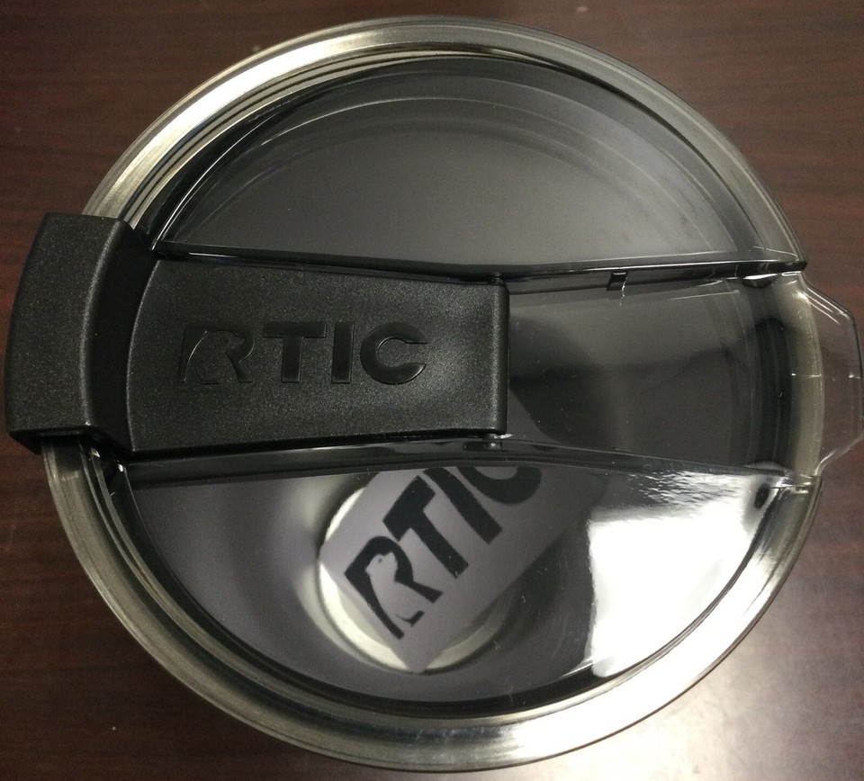 RTIC 40oz Tumbler with Lid and RTIC Decal - BLACK | eBay