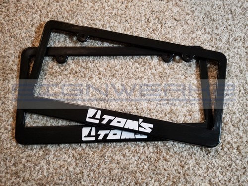 Toms License Plate Frame Toyota Racing FRS A90 RCF RC ISF Style #3 ...