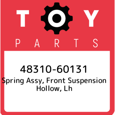 48310-60131 Toyota Spring assy, front suspension hollow, lh 4831060131 ...