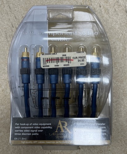 AR Best Gold Plated Shielded 1080i HD 6FT Component Video Cable AP091 NEW | eBay