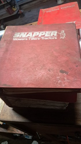 Snapper Master Parts & Service Books | eBay