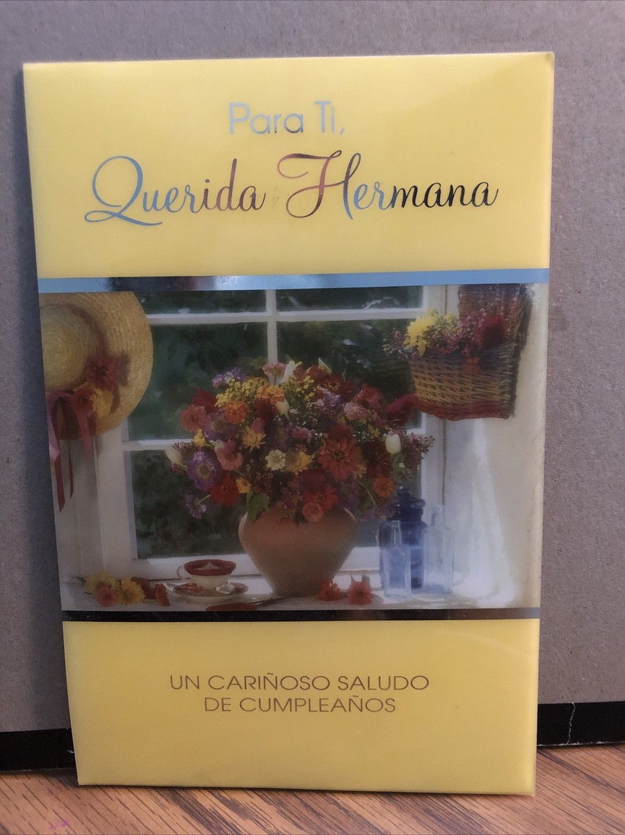 Feliz Cumpleanos Hermana Querida