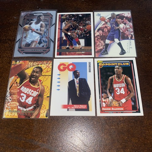 Hakeem Olajuwon 6 Card Lot | eBay