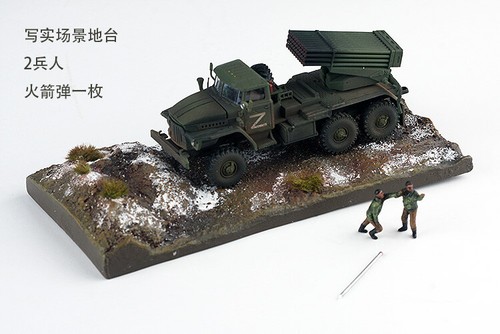 1/72 PMA Russian Special Military Operation BM21 Hail Rocket Finished ...