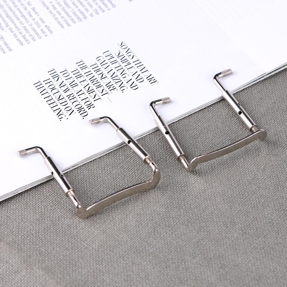 2pcs Stainless Steel Violin Chin Rest Clamp Screws Metal Violin Parts ...