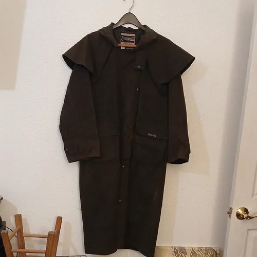 "Make Offer" Driza-Bone Brown Cowboy Duster Full Jacket Aussie Outback ...