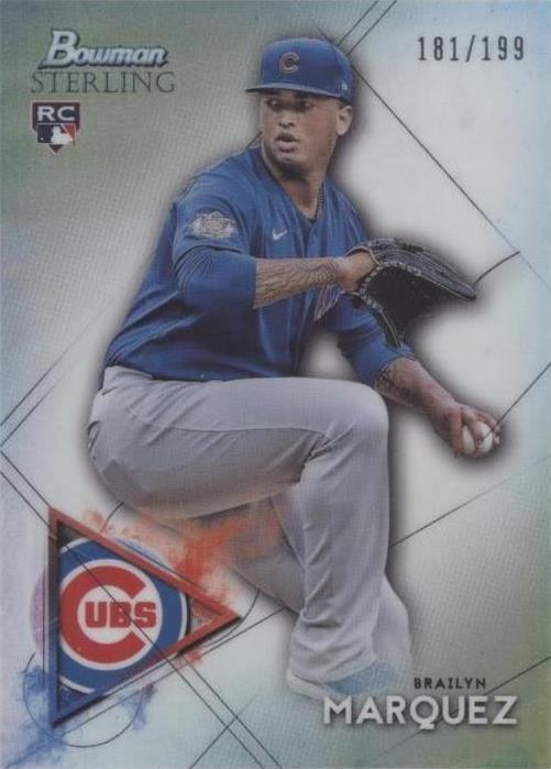 2021 Bowman Sterling - Rookies Brailyn Marquez #BSR-100 Refractor /199 ...