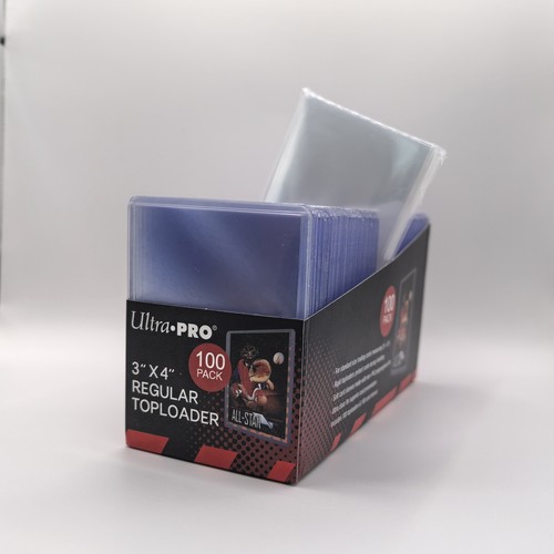 200ct Ultra Pro 3x4 Regular Toploaders 35PT Trading Cards with Soft ...
