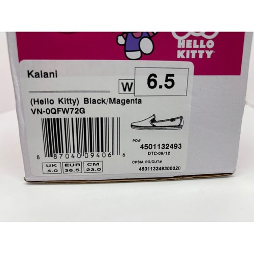 NIB VANS Hello Kitty Sanrio KALANI Sneakers Flats Women's 6.5 Otholite ...