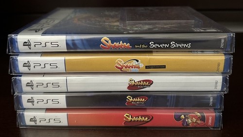 SHANTAE COLLECTION w/ Collectible Trading Cards - New & Sealed PS5 with ...