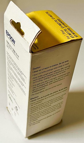 EPSON 502 Ecotank Black Ink Bottle 120 ML ET-M1170 ET-M2170 ET-M3170 ST ...