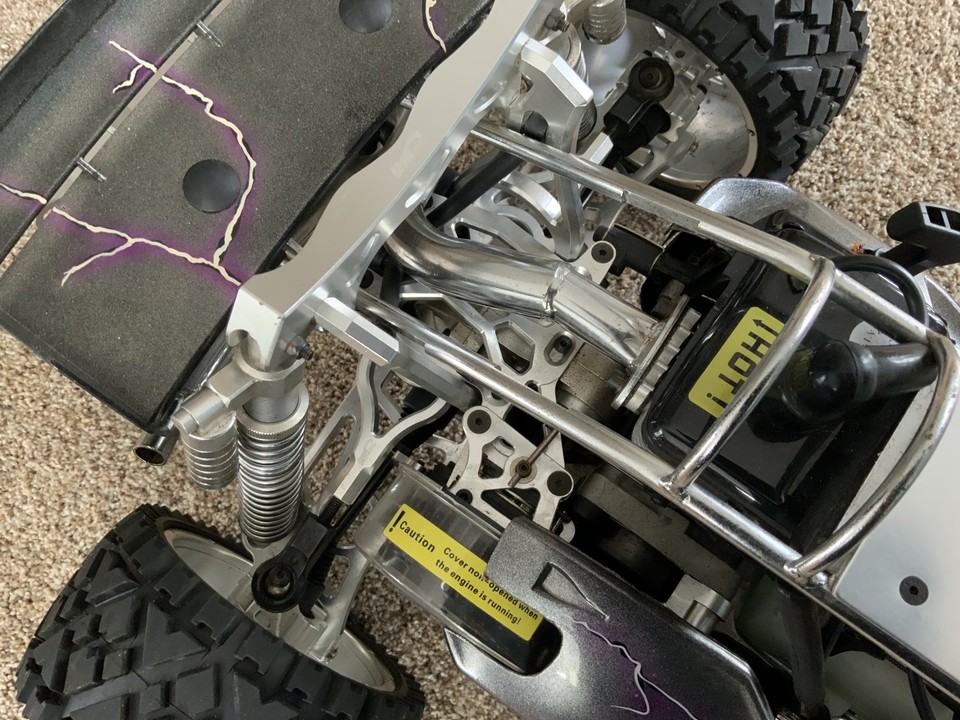KM 3.0 1/5 Scale Baja Full Custom Build RC Buggy Car Remote Control Gas ...