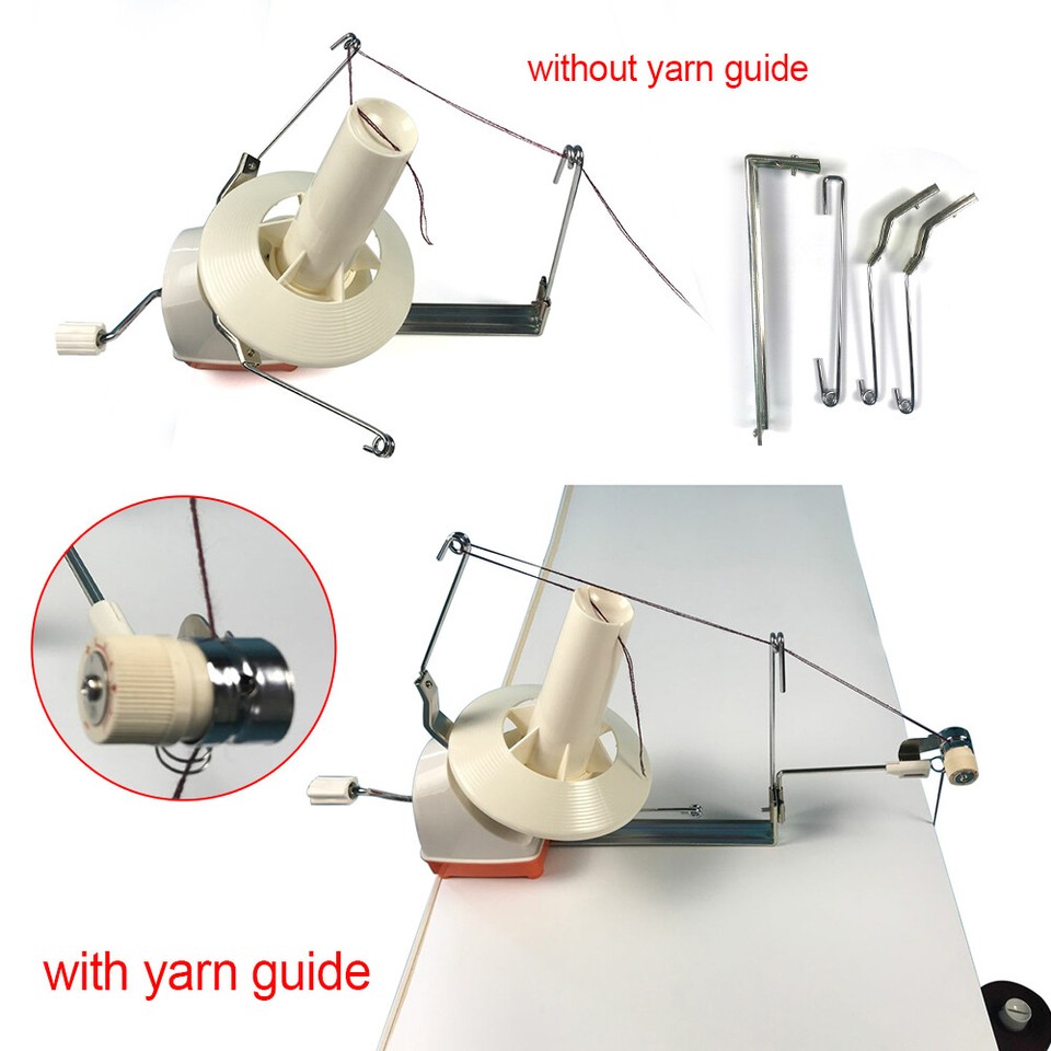Upgrade！Large Yarn Ball Winding Machine Fiber/Wool Ball Winder Tool ABS ...