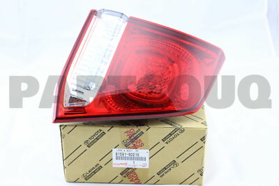 8159160210 Genuine Toyota LENS AND BODY, REAR LAMP, LH 81591-60210 | eBay
