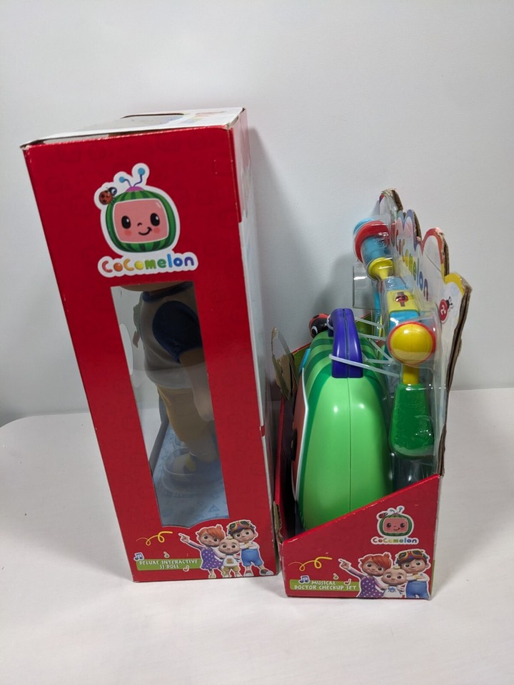 CoComelon Deluxe Interactive Doll & Musical Doctor Checkup Set NEW | eBay