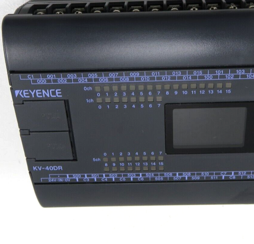 Keyence KV-40DR Base unit, DC type, 24 Inputs and 16 Relay Outputs | eBay