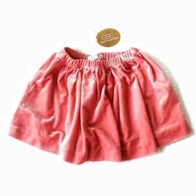 New Egg 2T Pink Coral Velvet Twirl Skirt NWT Velour Holiday Valentines ...