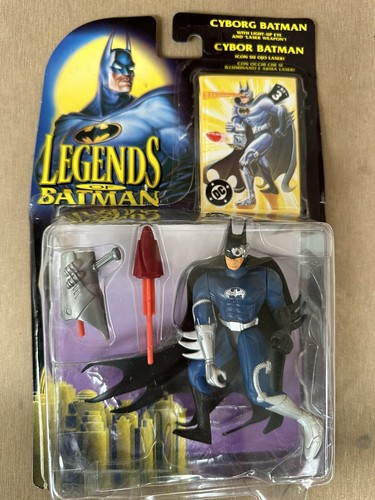 Vintage 1994 Kenner Legends of Batman Cyborg Batman Action Figure - Fab ...
