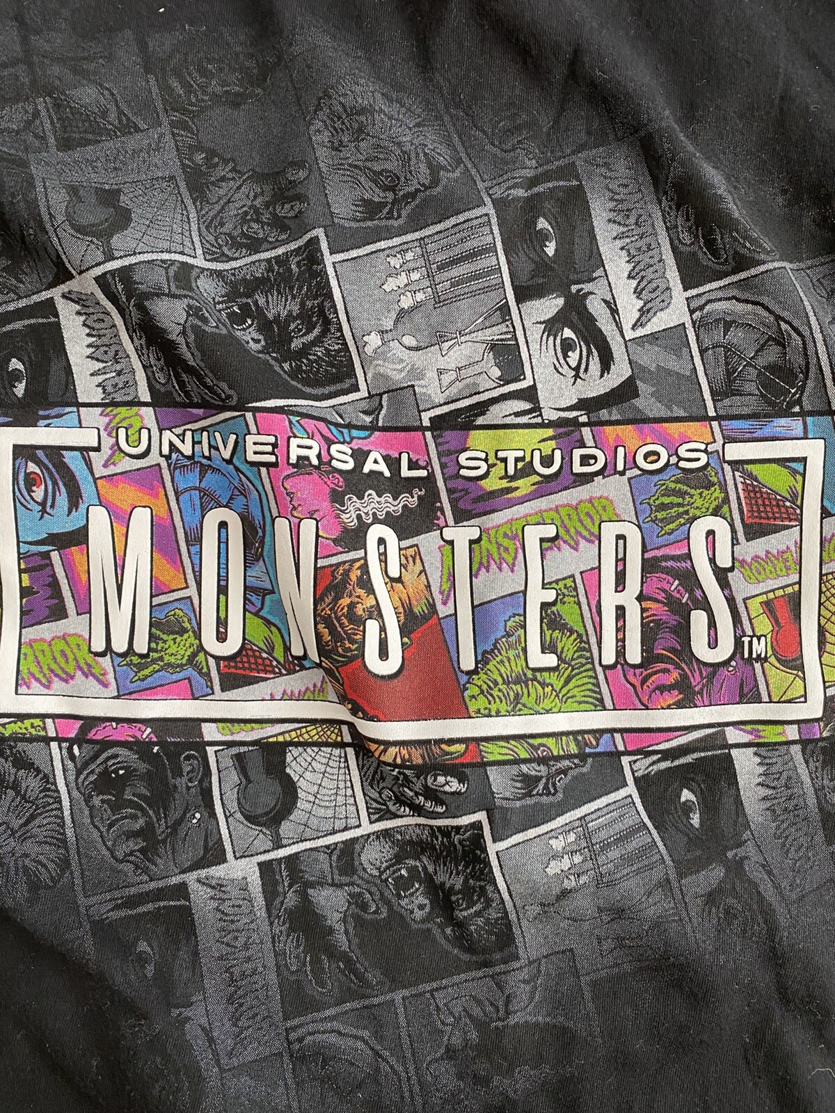 RARE Universal Studios NEW HHN Universal Monsters XL Shirt W/ TAG ...