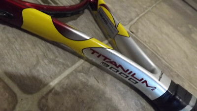 Head Titanium 3000 oversize tennis racket w/ constant beam technology 4 ...