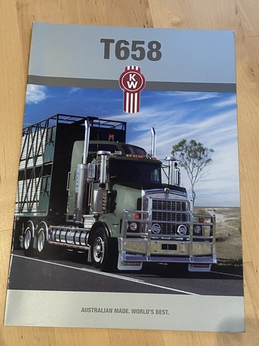 KENWORTH T658 12 PAGE SALES BROCHURE **FREE POST** | eBay