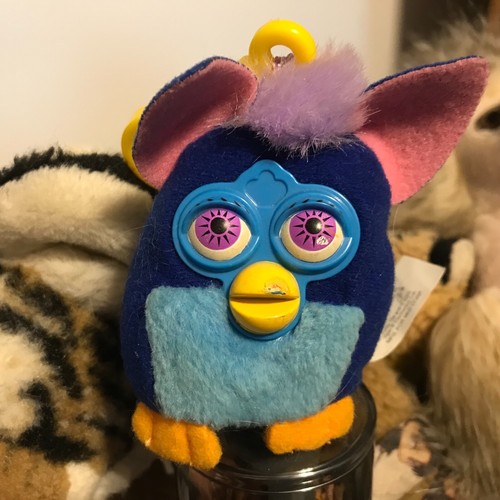 McDonald’s 2000 Blue Furby Keychain! Tiger Electronics! | eBay