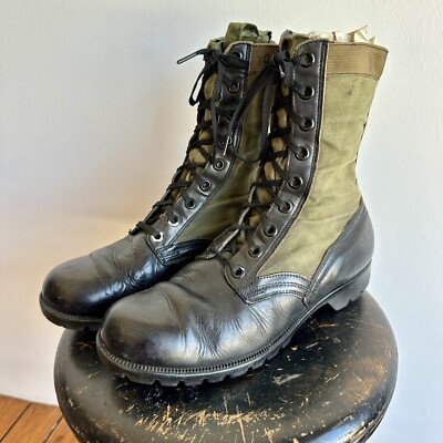 Vietnam War 1st Pattern Jungle Boots CIC Mint Size 10 | eBay