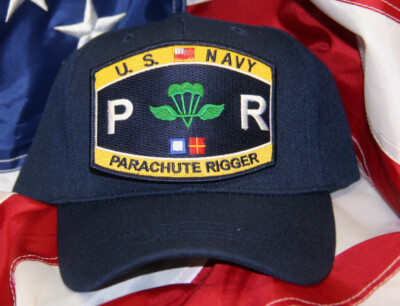 PR PARACHUTE RIGGER HAT PATCH CAP US NAVY PIN UP UP AIRCREW SURVIVAL ...