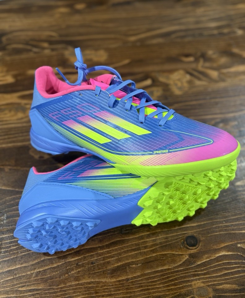 adidas F50 League TF Turf Pink Multi Men's Soccer Shoes Men’s 9 IE1230 ...