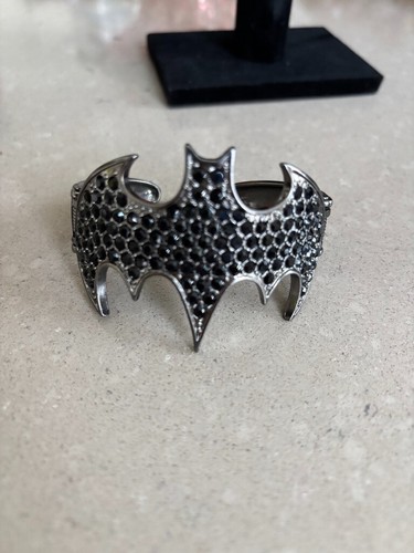 Batman Bracelet with Black Rhinestones | eBay