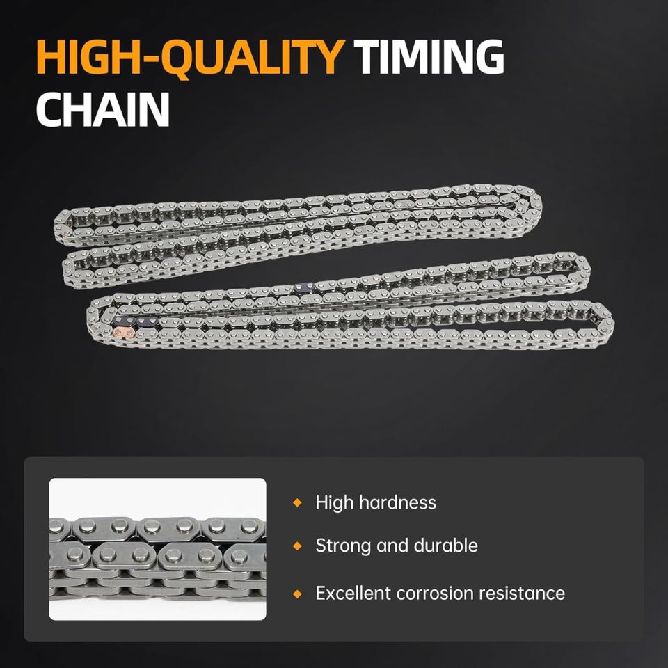 Timing Chain Kit With VVT Cam Phasers for 2017-2024 Ford F-150 Lincoln ...