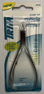 TRIM Slant Tip Cuticle Nipper Nail Nail Care Professional Quality ...