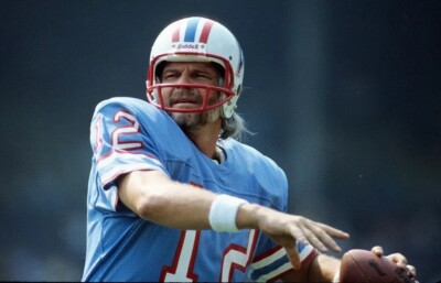 Ken Stabler Houston Oilers Football Nfl Close Up 8x10 PHOTO PRINT | eBay
