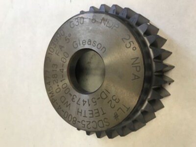 Gleason Gear Shaper Cutter 1 1/4" Bore DP 8 PA 25 WD 2813 Z 23 | eBay