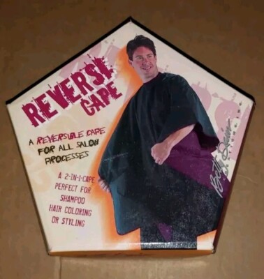 Betty Dain Reverse Cape Black All Salon Processes 50" x 60" | eBay