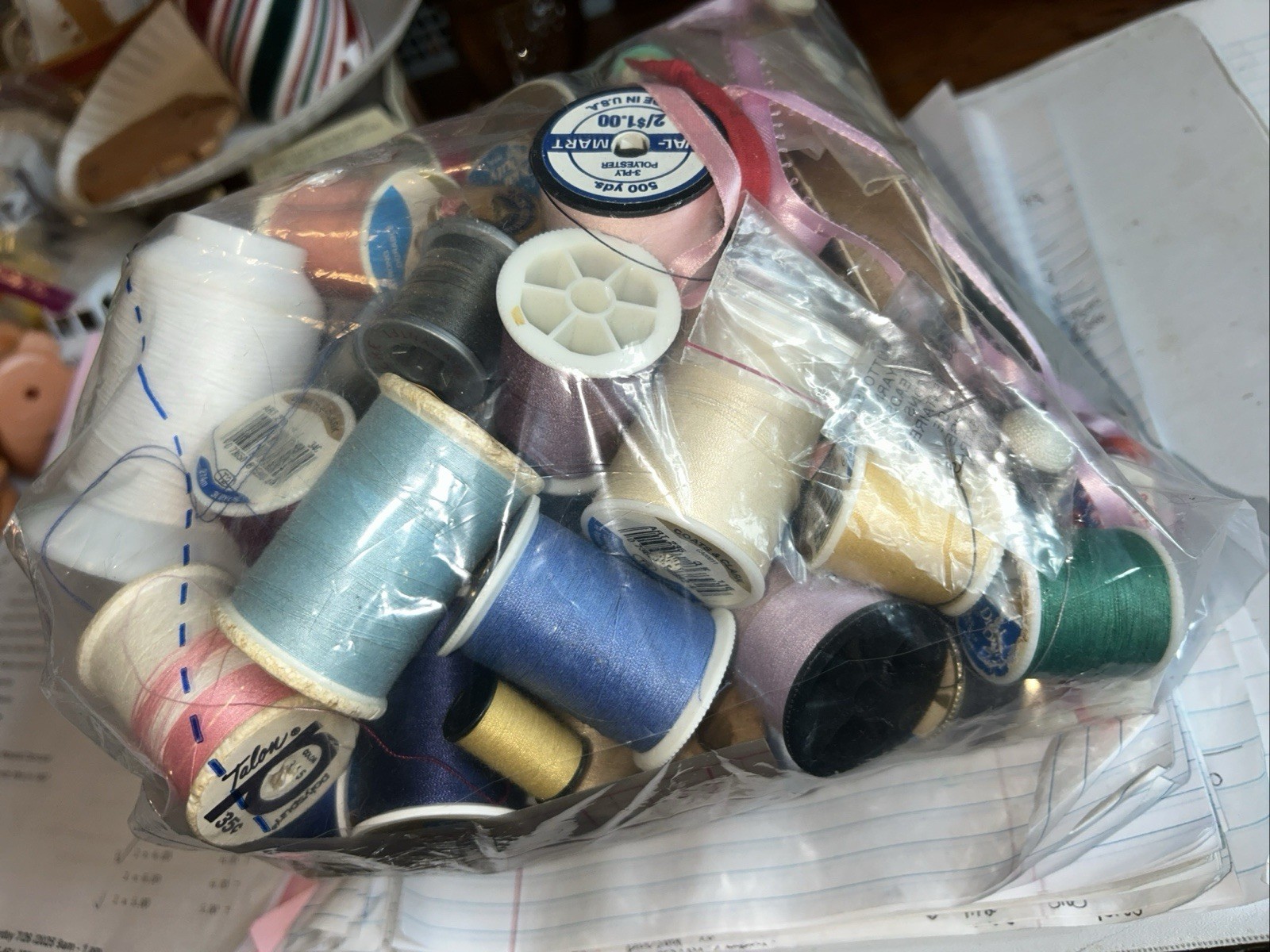 Multiple Spools Of Thread For Sewing Many Colors With A Couple Tools | eBay