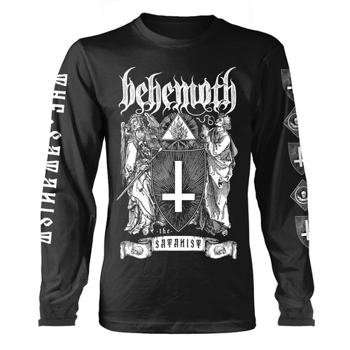 BEHEMOTH - THE SATANIST (BLACK) BLACK Long Sleeve Shirt X-Large ...