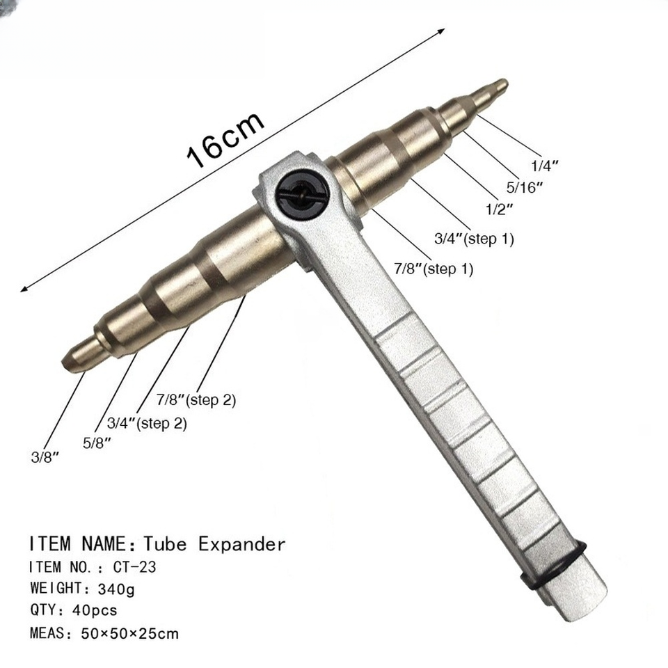 For Copper Pipe 6-22mm Manual Tube Expander Tube Flaring Tool Sturdy ...