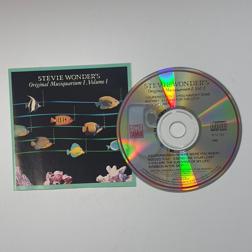 Stevie Wonder - Original Musiquarium I Vol. 1 CD 1983 Motown Soul R&B ...