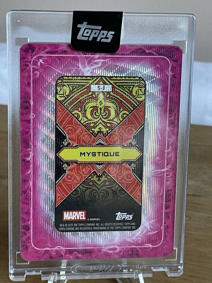 Topps Marvel 2025 Mystique Gambit Playing Card /99 | eBay UK
