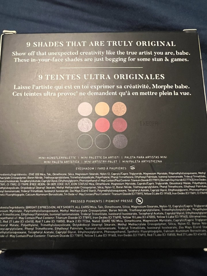 MICKEY & FRIENDS TRUTH BE BOLD MINI ARTISTRY PALETTE MORPHE LIMITED ...