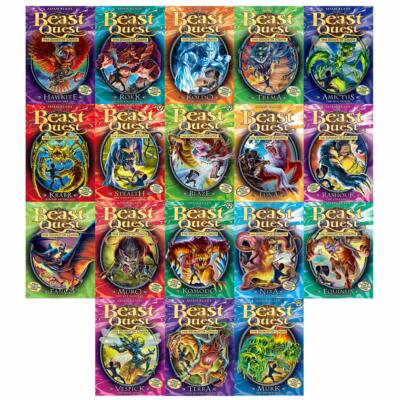Beast Quest Series (4-6) Adam Blade Collection 18 Books Set Nixa the ...