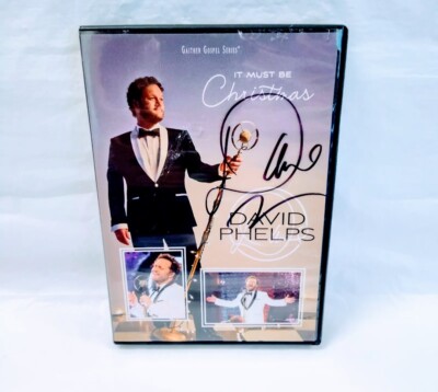 Gaither Gospel Series It Must Be Christmas By David Phelps Signed (DVD ...
