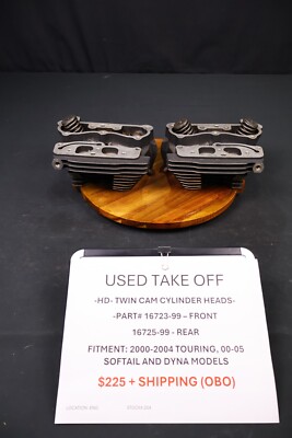 Harley-Davidson Twin Cam Cylinder Heads | eBay