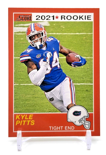 Kyle Pitts ROOKIE CARD "Score Retro" 2021 Panini Chronicles Draft Picks ...